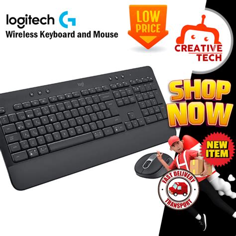 Logitech Mk545 Advanced Wireless Keyboard And Wireless Mouse Combo Lazada Ph