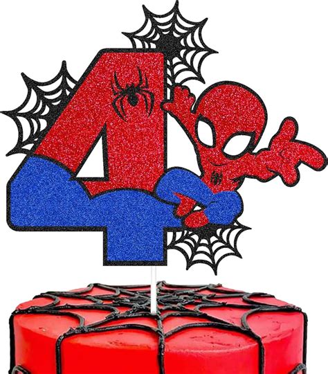 Swing Into Action With Spiderman Cake Decorations For A Superhero Themed Cake