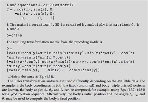 Repeat Example Problem 43 Using A Z X Y Rotation