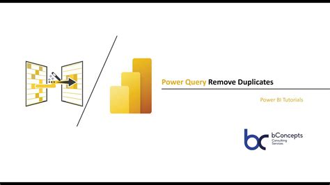 Power Bi How To Remove Duplicate Values With Power Query Youtube