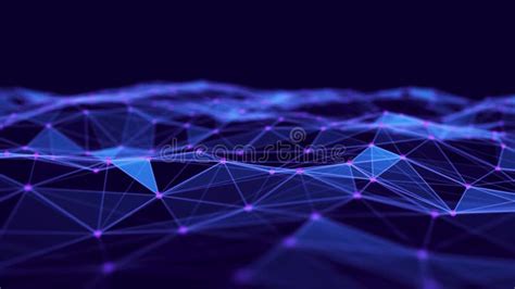 Abstract Technology Background Network Connection Structure Big Data Digital Background 3d