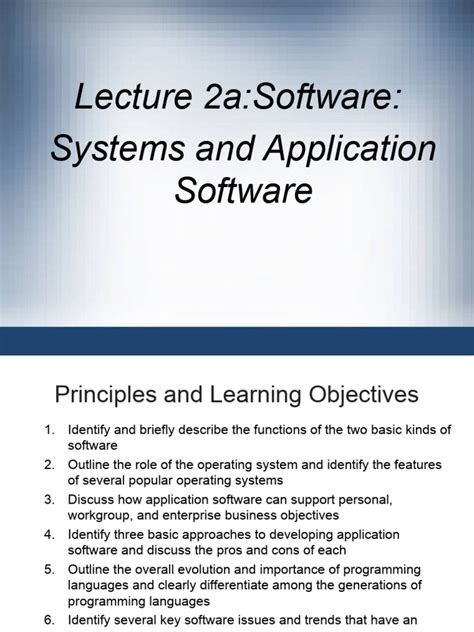lecture 2 software system and application software pdf