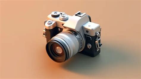 3d Render Camera Object Electronic Camera Photographic Png