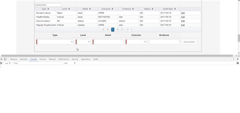 Adding Data In DataTable Not Reflecting On UI Issue Primefaces Primeng GitHub