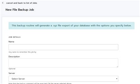 File And Directory Backups
