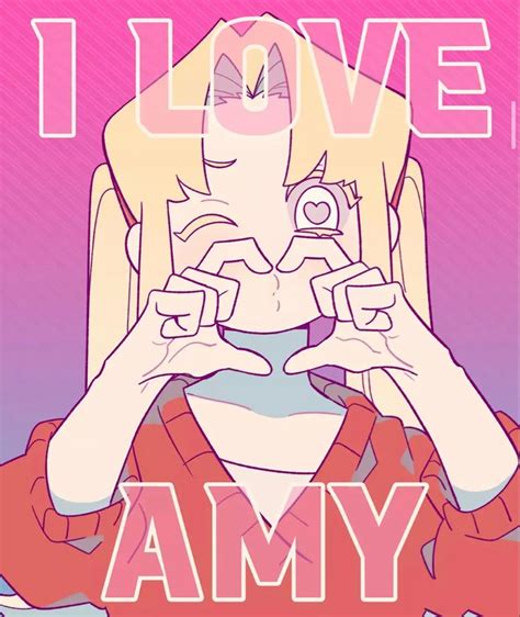 I Love Amy Bibi Amy Character Illustration Character Design