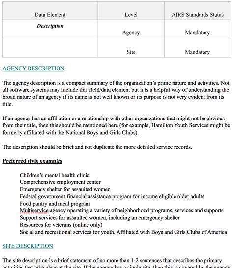 The 2016 AIRS Style Guide Newly Open Sourced Open Referral