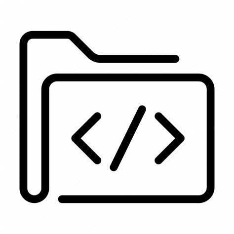 Folder Coding Development File Directory Icon Download On Iconfinder