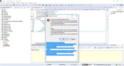 Plugin Orgapachemavenpluginsmaven Resources Plugin26 Or One Of Its Dependencies Could Not