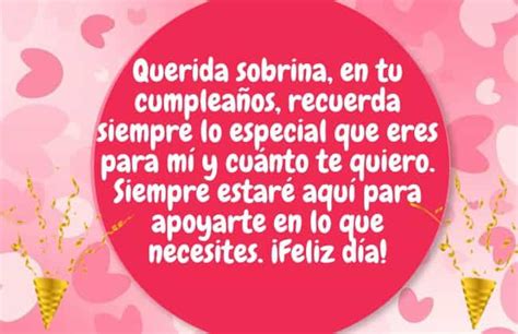 Mensajes De Cumplea Os Para Una Sobrina Palabras Bonitas