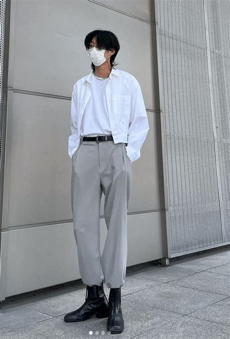 Korean Mens Fashion Aesthetic 2022 Kpop Fashion Men Asian Men