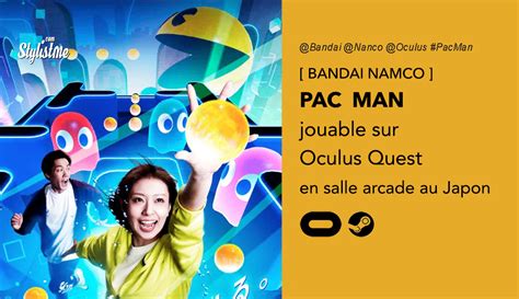 pac man vr pour oculus quest jouable à deux en réalité virtuelle