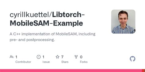 Github Cyrillkuettellibtorch Mobilesam Example