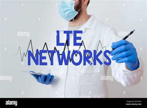 Conceptual Hand Writing Showing Lte Networks Concept Meaning Fastest Network Connection
