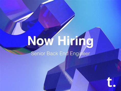 Maryam T On Linkedin 👉 Now Hiring For Senior Back End Engineer 👈 Our