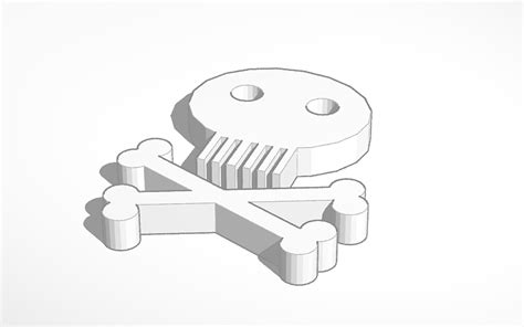 3d Design Skull Tinkercad