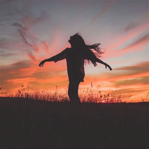 Free Elegant Silhouette Dance Image Silhouette Sunset Dancing