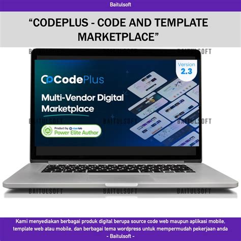 Jual Source Code Aplikasi Web Codeplus Code And Template Marketplace D135 Baitulsoft Shopee