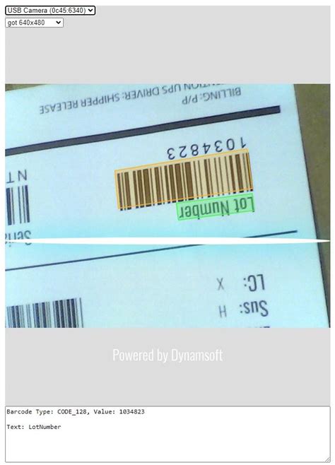 Dynamsoft On Linkedin Web Parcel Management Scan 1d Barcodes And