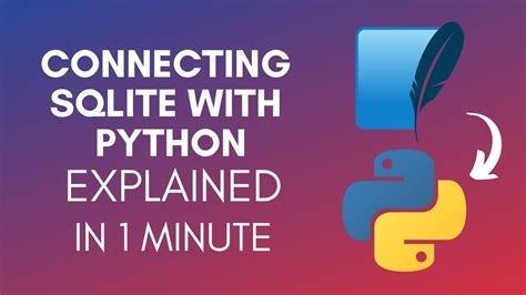 How To Connect Sqlite With Python 2025 Youtube