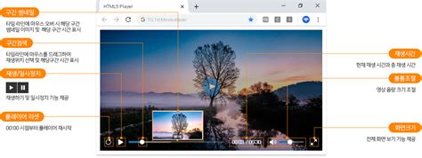 동영상재생플레이어솔루션티젠소프트