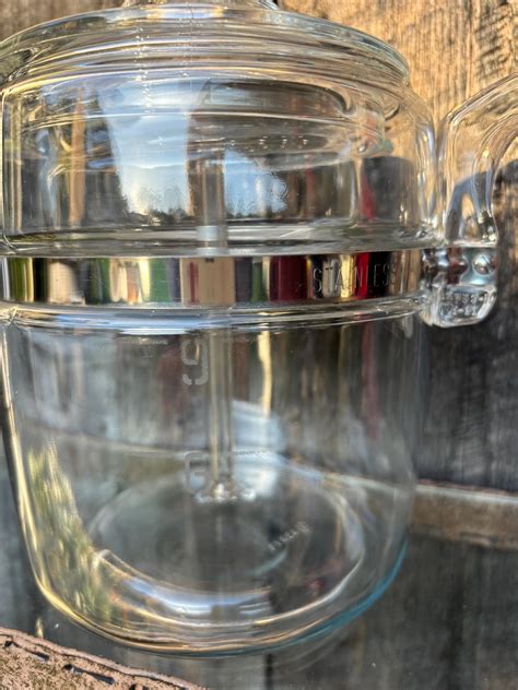 Pyrex Flameware Complete Percolator 9 Cup Glass Stove Top Pyrex Coffee