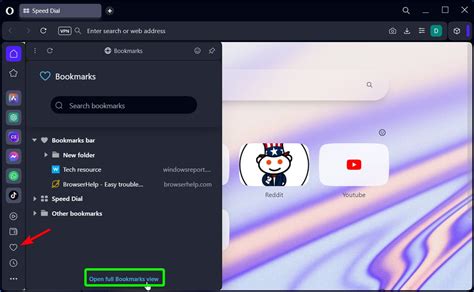 How To Easily Manage Bookmarks On Opera Browser