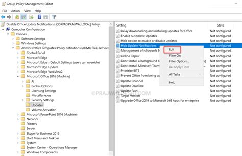 How To Disable Office Update Notifications Using Gpo
