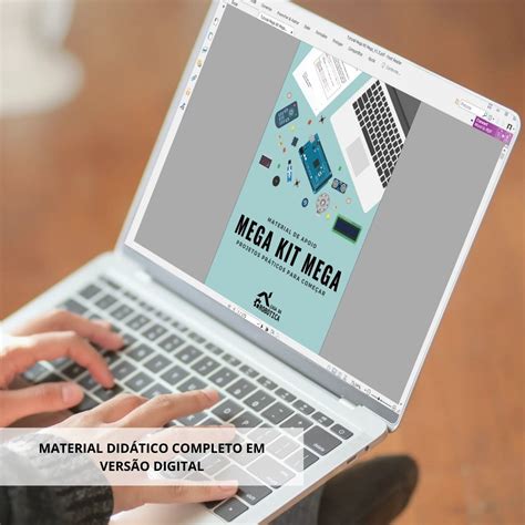 Mega Kit Robótica Para Arduino Mega Com Tutorial Maleta Organizadora