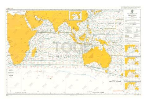 Admiralty Routeing Chart 5126 11 Indian Ocean November Toddnavigation