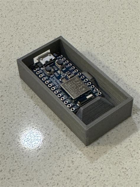 3d Print Stl File Stl Ascii Format Enclosure Case For Itsybitsy