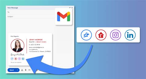 How To Add Social Icons To Your Gmail Email Signature Gimmio