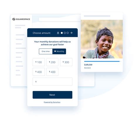 Accept Recurring Donations On Squarespace Website Donorbox