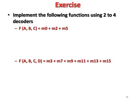 Solved Exercise Implement The Following Functions Using 2 To