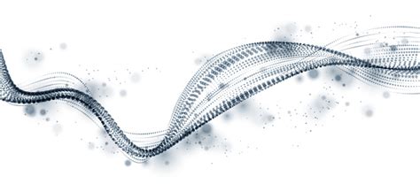 동적 입자 는 파도가 흐르는 소리 점선 곡선 벡터 추상배경 혼합 포인트의 아름다운 3d 웨이브 모양의 배열 0명에 대한 스톡 벡터 아트 및 기타 이미지 Istock