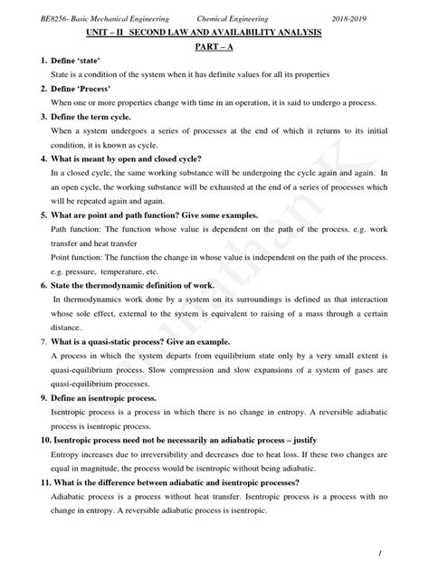 2marks unit ii pdf heat entropy