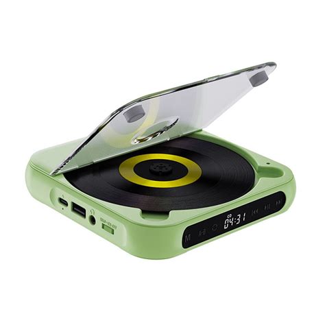 Buy Cd Player Portable With Bluetooth Rechargeable Cd Player For Car With Anti Skip Lcd Touch