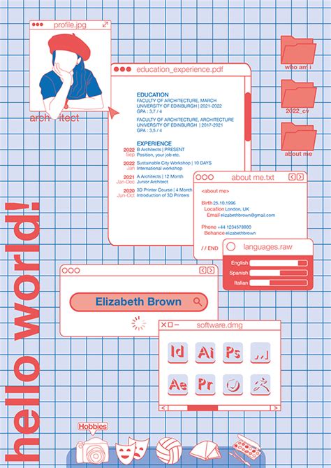 EDITABLE CV TEMPLATE SET Behance