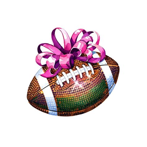 500 Coquette Football Png Clipart Bundle Sport Graphics Digital
