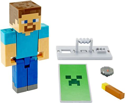 Minecraft Defend Discover Steve 5 Action Figure Mattel Toys Toywiz