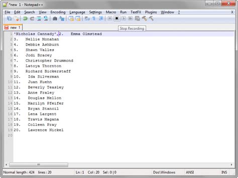 Notepad Macros Heelpbook