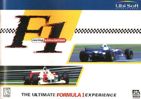 F1 Racing Simulation Cover Or Packaging Material Mobygames