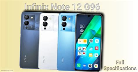 Infinix Note 12 G96 Price In Bangladesh 8 128GB AkonMobiLe