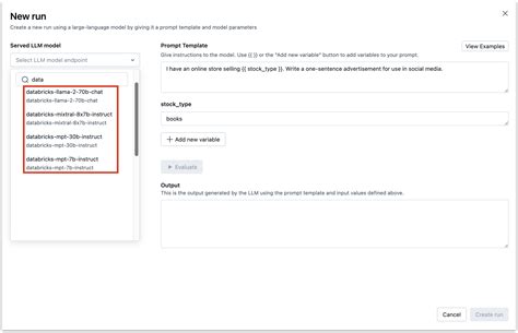 Using The Mlflow Prompt Engineering Ui — Databricks Devrel Example