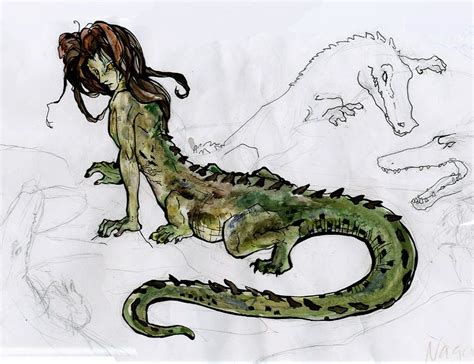 Jake The Alligator Man By Themushman On Deviantart Alligators Art