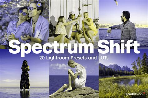 20 Spectrum Shift Lightroom Presets Presets ~ Creative Market