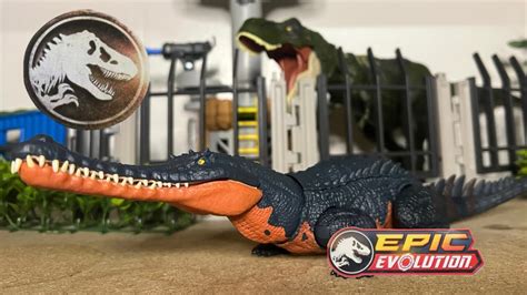 Jurassic World Epic Evolution Wild Roar Gryposuchus Review