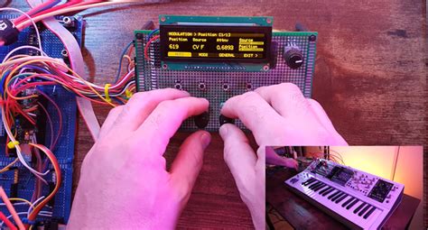 Triple Voice Wavetable Synthesizer