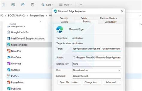 How To Launch Microsoft Edge Without Extensions
