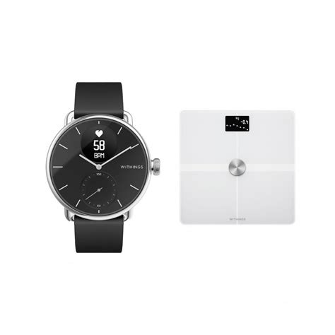 Withings Scanwatch 38mm + Withings Body+ online günstig kaufen